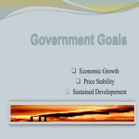 government goals | PPTX