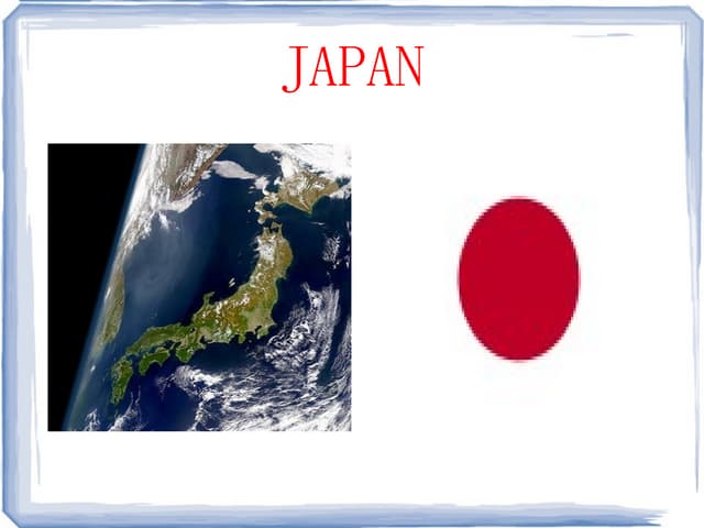 Japan’S Geography