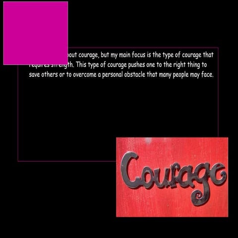What is Courage? | PPT