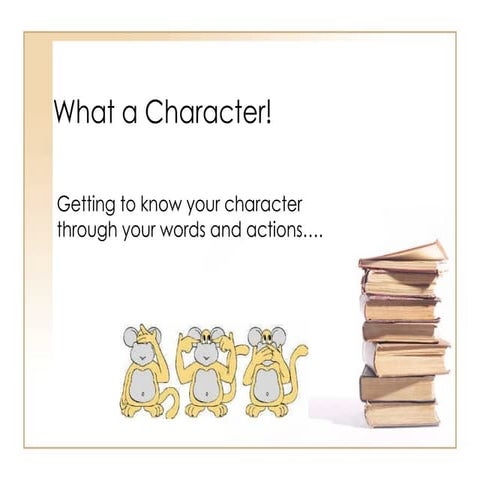What a Character! | PPT