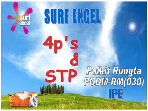 Surf Excel Hul Analysis 2020 Ppt