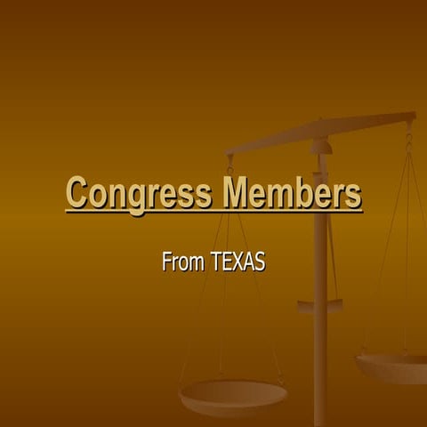 Congress Project | PPT