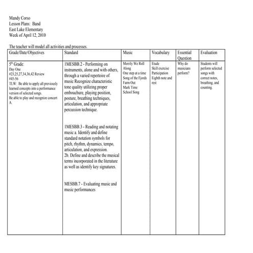 C:\Documents And Settings\Mcorso\Desktop\Personal\Lessonplan041210 | DOC
