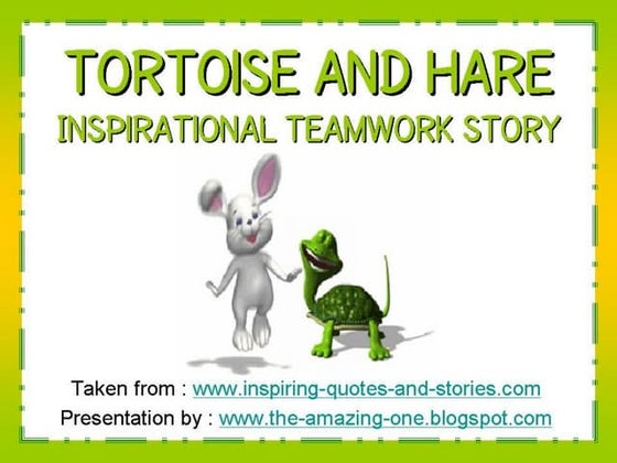 Hare and Tortoise Corporate Story | PDF | Reptiles | Pets