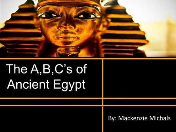 Double Ancient Egyptians fact sheet | PPT