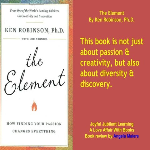 Sir Ken Robinson, The Element | PPT