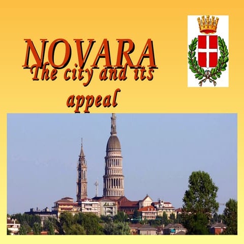 Novara: the city and its appeal | PPT