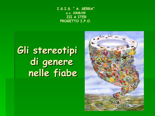 Stereotipi di genere e media | PPT