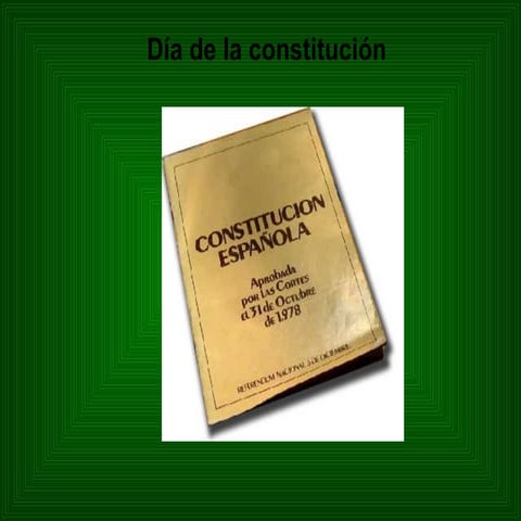 Dia de la Constitucion | PPT