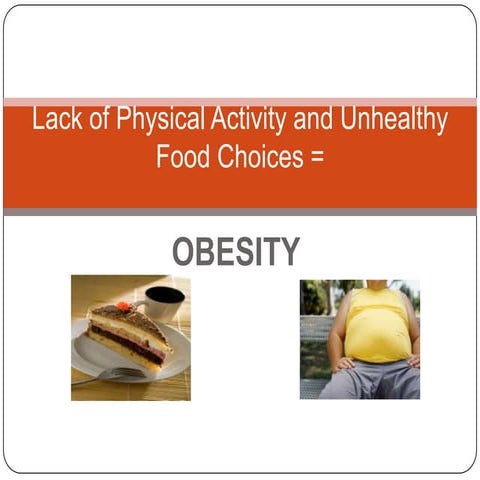 Obesity Presentation | PPTX