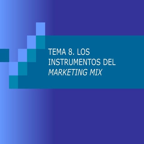 Los Instrumentos de Marketing Mix | PPT