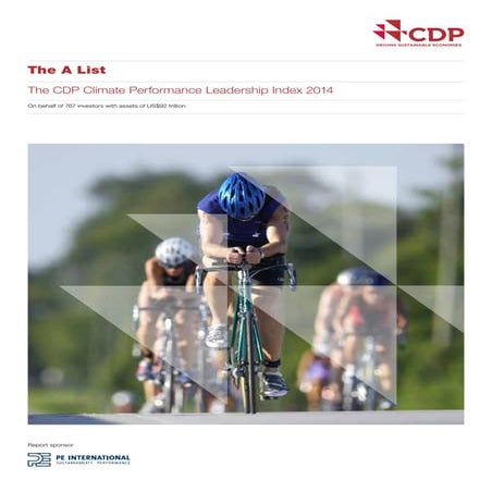 GCDP( Carbon Disclosure Project ) ppt- F23012 | PPTX
