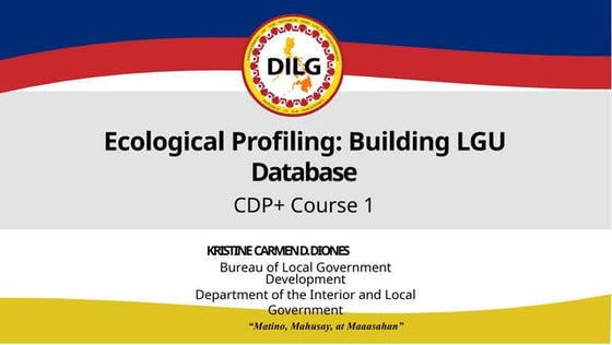 Comprehensive Development Plan | PPTX