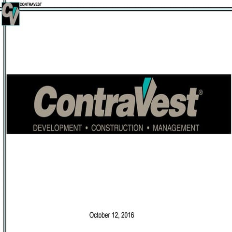 Contravest Company Presentation | PPT