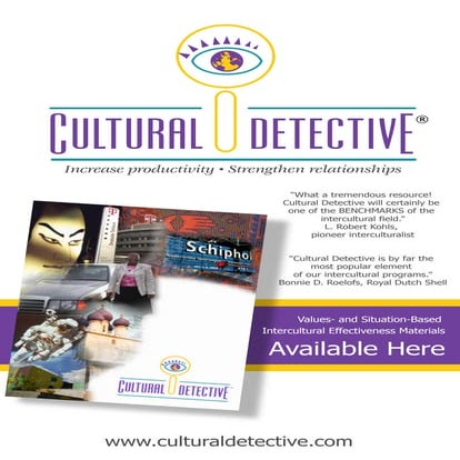 Cultural Detective Flyer