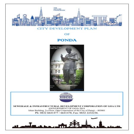 City development plan Ponda | PDF