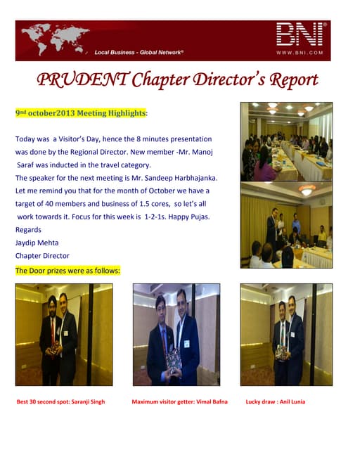 BNI 121 edu slot | PDF