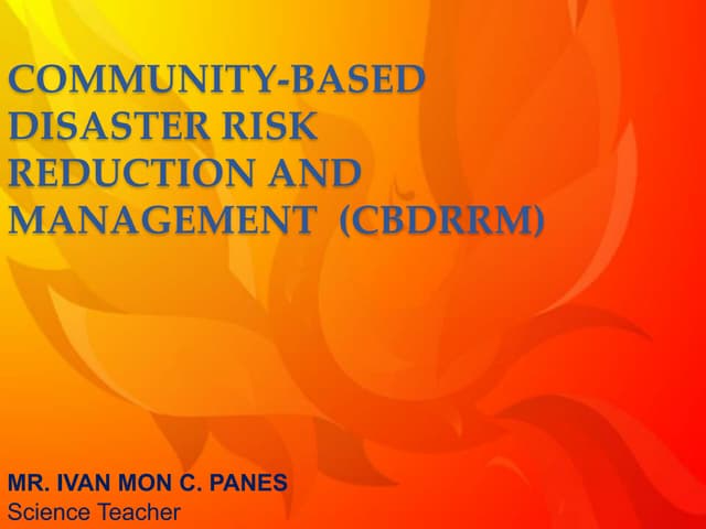 Disaster Risk Reduction and Management (DRRM).pptx | Environment | Science