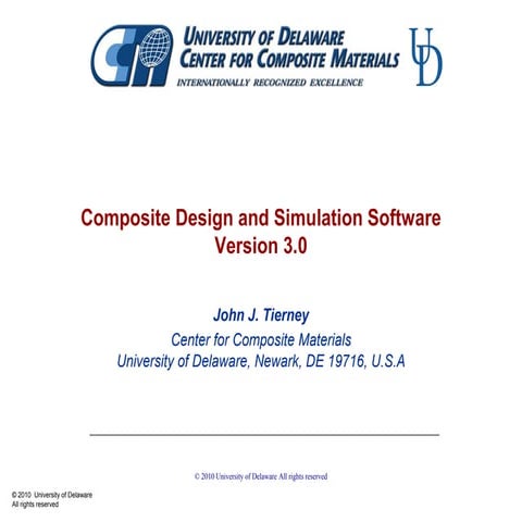 CDS3.0 Composite Design and Simulation Software | PDF