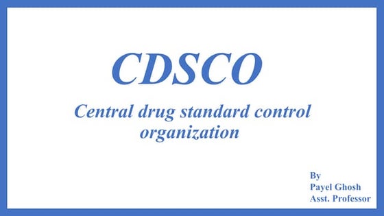 DCGI Applications and Submissions at SUGAM Portal.pptx | Pharmaceutical ...