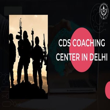CDS Coaching Center In Delhi | PDF