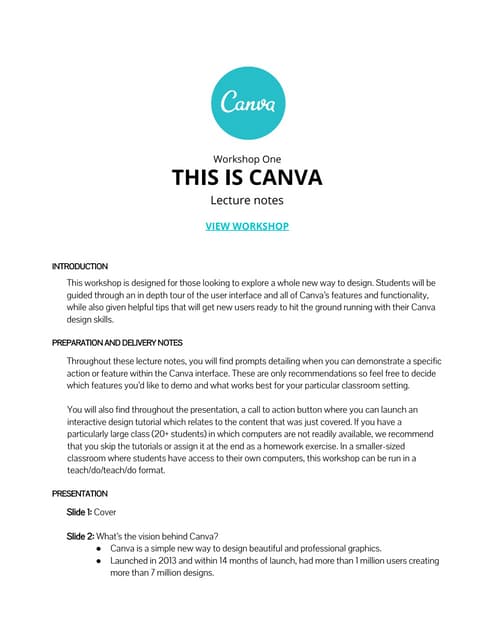 canva presentation | PPTX