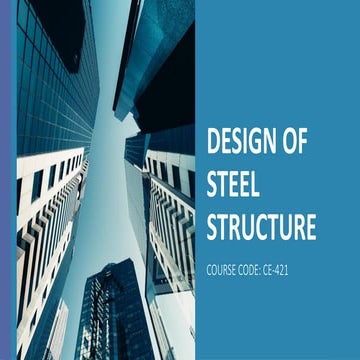 steel designing notes for designing of connection | PPTX