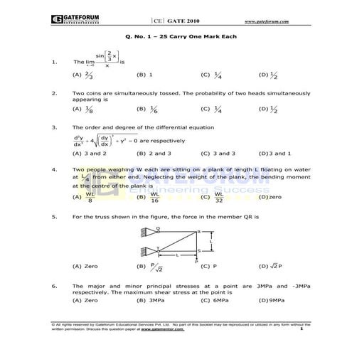 Ce Gate 2010 | PDF | Geology | Science