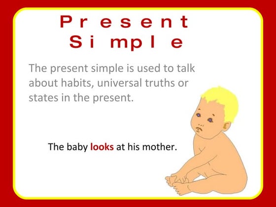 Simple present tense | PPTX