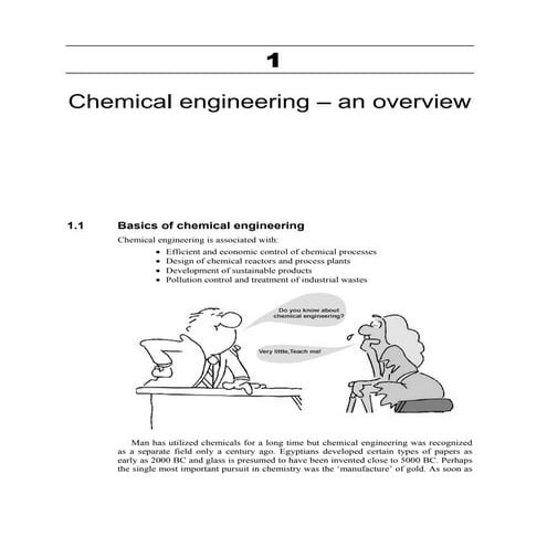 Chapter 1: Practical Fundamentals of Chemical Engineering | PDF