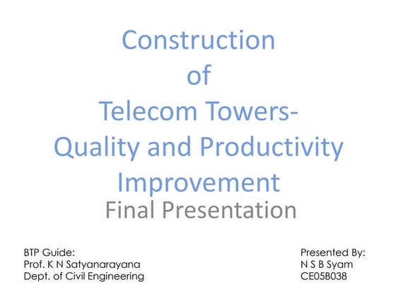 What are the guidelines for installation of mobile towers across the ...