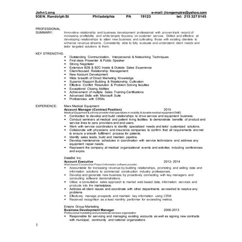 Oranburg Resume October 2015 | DOCX