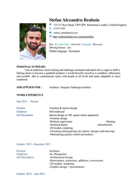 English CV | PDF