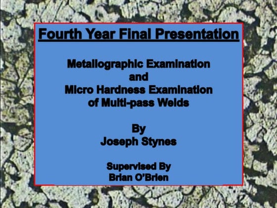 FINAL PROJECT PRESENTATION (3rd YEAR) - Copy | PPT