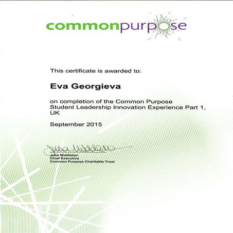 Common Purpose London and Cardiff | PDF