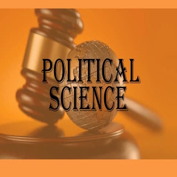 Anything in Political-Science Subject Teaching | PDF