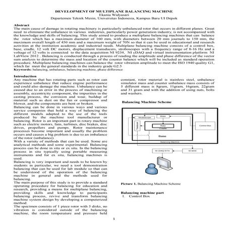 Balancing requirement according to iso 1940 | PPTX
