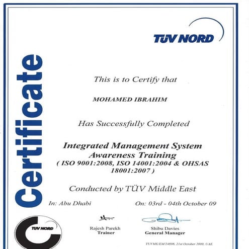 Building Certificate | PDF