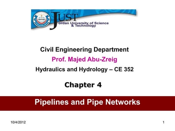 Solved problems pipe flow final 1.doc | Physics | Science