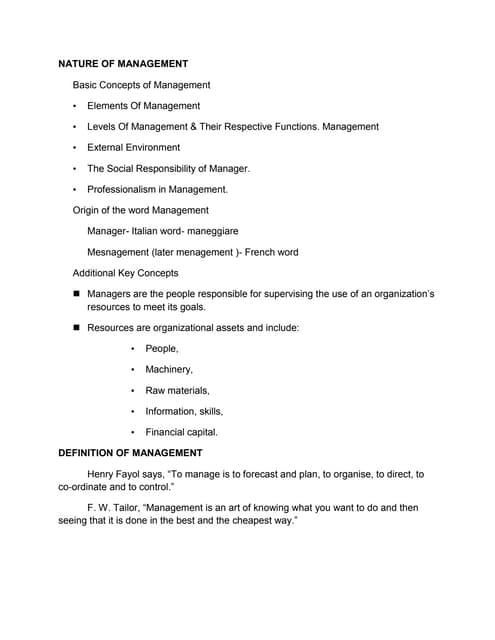 Organization and management | PDF