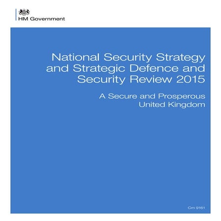 UK National Security Strategy 2025 Summary | PPTX
