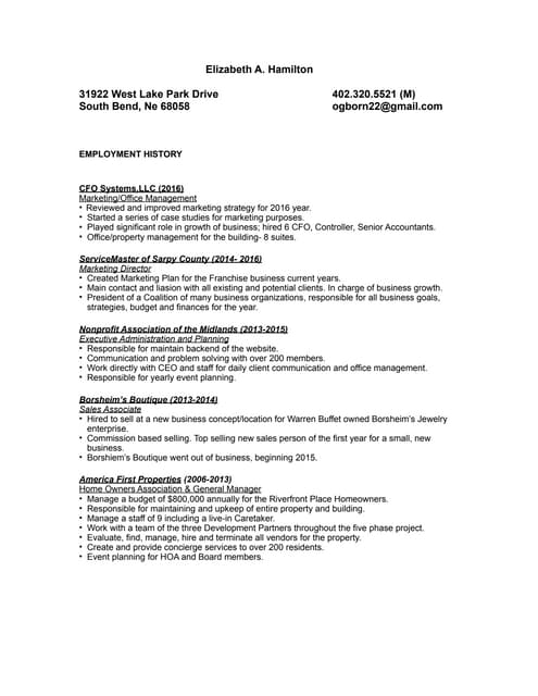 Leah N. Bell Resume | PDF