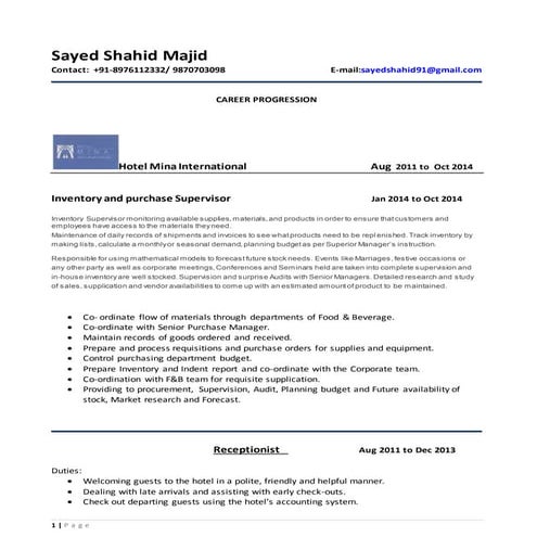 Jawad's Resume | DOCX