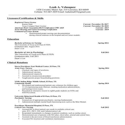 lisa resume | DOCX