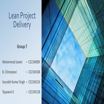 Work Sampling, Process Mapping and Crew Balance Chart | PPTX