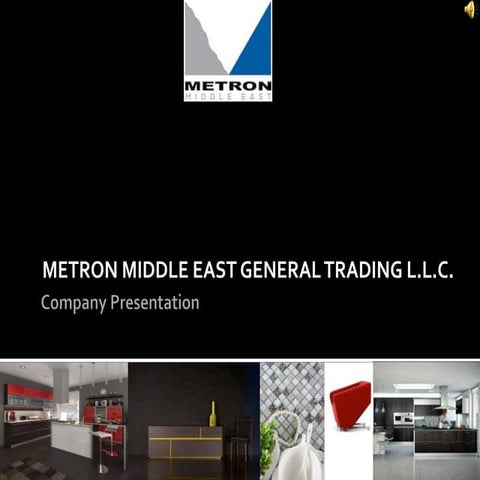 Metron CompanyPresentation | PPT