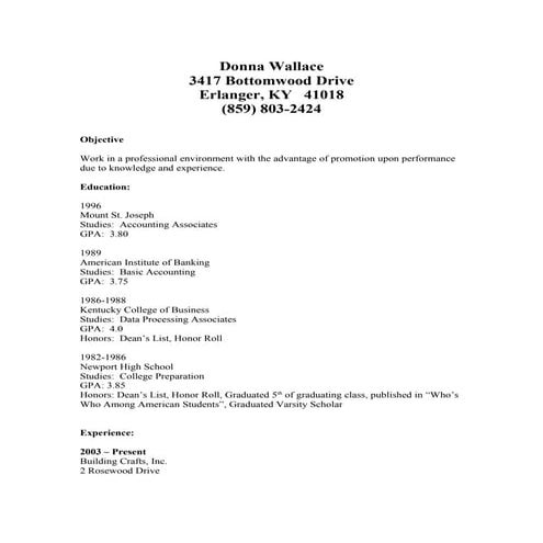 Donna Stone-resume | DOC