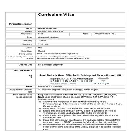 CV- Abbas Essa | DOCX