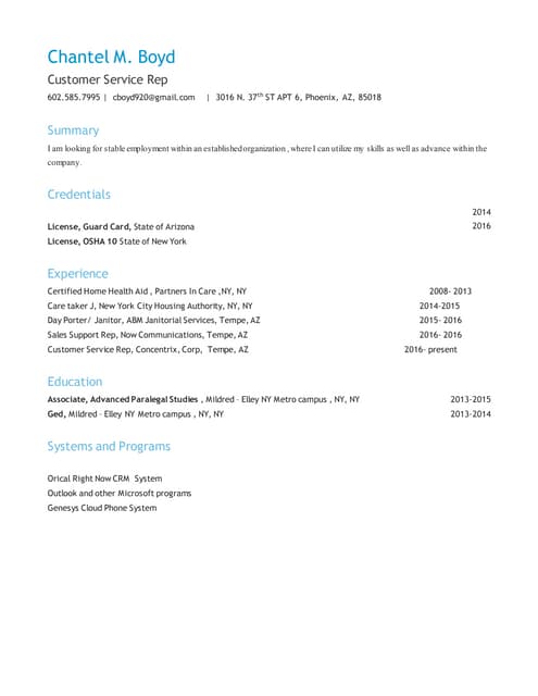 Cathy Kopicz Resume 1 | PDF