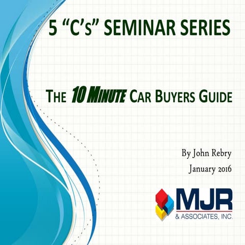 6 Steps for Buying a New Car | PPTX